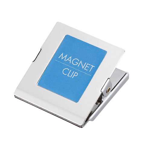 商品名 マグネットクリップ大 青 10個 B040J-B10 商品番号 B040J-B10 仕様 ■マグネットクリップ■業務用パック■規格：大■とじ枚数：約120枚■口幅：45mm■色：青■本体色：シルバー■紙箱入■入数：10個■材質：鉄（...