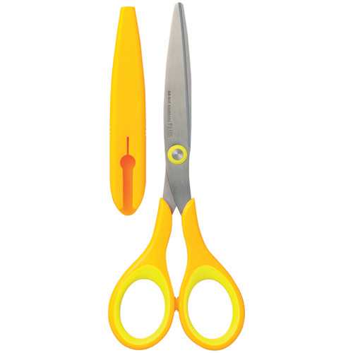 商品名 フィットカットスリム SC-160SP 黄 10個 商品番号 SC-160SP(10) 仕様 ■業務用パック■左右対称リング■刃渡り：65mm■長さ：160mm■キャップ付■キャップ色：イエロー■材質：刃・カシメ＝ステンレス、柄＝A...