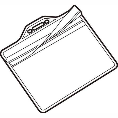 商品名 名札用替ケース C名刺型横10枚 B076J 商品番号 B076J 仕様 ■名札■チャックタイプ■ソフトタイプ■規格：名刺型ヨコ■中紙寸法：縦55×横90mm■材質：オレフィン系樹脂■1パック入数：10枚■中紙付※中紙のみのお取扱い...