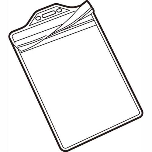 商品名 名札用替ケース C名刺型縦100枚 B077J-10 商品番号 B077J-10 仕様 ■名札■業務用パック■チャックタイプ■ソフトタイプ■規格：名刺型タテ■中紙寸法：縦90×横55mm■材質：オレフィン系樹脂■入数：100枚（10...