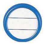 商品名 丸型名札 NF-15-B 両用 大 青 商品番号 NF-15-B 仕様 ■径：50mm■材質：本体＝PE、PS、PET JANコード 4970116006479ピン・クリップ両用タイプの丸型名札。フレームがカラーなので使い分けができ...