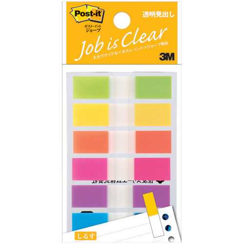 商品名 △Post-it 683NEH 透明見出し 混色 商品番号 683NEH 仕様 ■ポスト・イット■フラッグ透明見出し■色：混色（スカイブルー、パープル、ローズ、オレンジ、イエロー、メロン）■個装：各色20枚×6 JANコード 451...