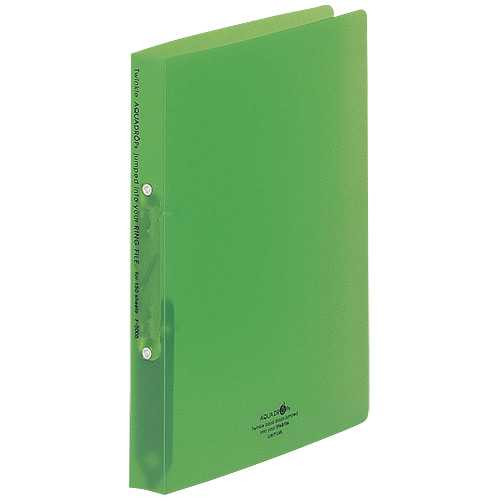 商品名 リングファイル F5005－6 黄緑 商品番号 F5005-6 仕様 ■リング式ファイル■規格：A4－S■適正収容数：150枚■背幅：32mm■色：黄緑■材質：表紙・オープナー＝ポリプロピレン、綴じ具＝スチール■表紙厚：0．9mm■...