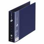 商品名 2リングファイル FC-141RF A5E 35mmネイビ 商品番号 FC-141RF NV 仕様 ■リング式ファイル■規格：A5－E■適正収容数：210枚■背幅：35mm■色：ネイビー■表紙：PP■穴数：2穴■外形寸法：縦158×...