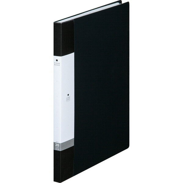 商品名 クリヤーブック リクエスト20P G3201-24 黒 商品番号 G3201-24 仕様 ■クリアファイル（固定式）■中紙あり■トップイン■規格：A4－S■ポケット数：20枚■背幅：16mm■色：黒■表紙：ポリプロピレン■外形寸法：...