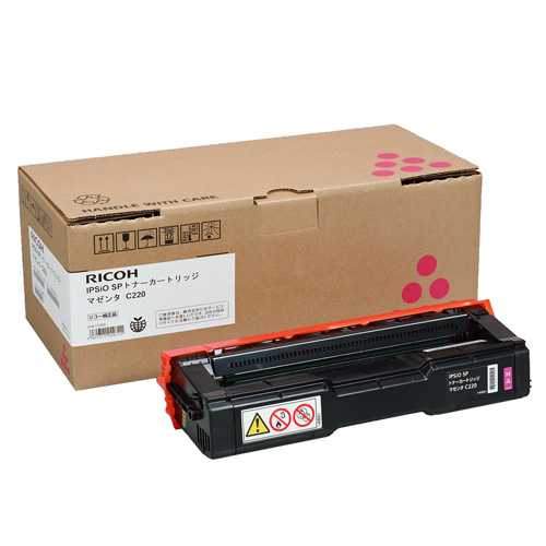 商品名 SPトナーカートリッジC220 マゼンタ 商品番号 515283 仕様 ■対応機種：IPSIO SP C220／C220L／C221SFL■色：マゼンタ■種別：純正■印刷（対応）枚数：2000枚（A4・5％印字比率連続印刷時） JA...