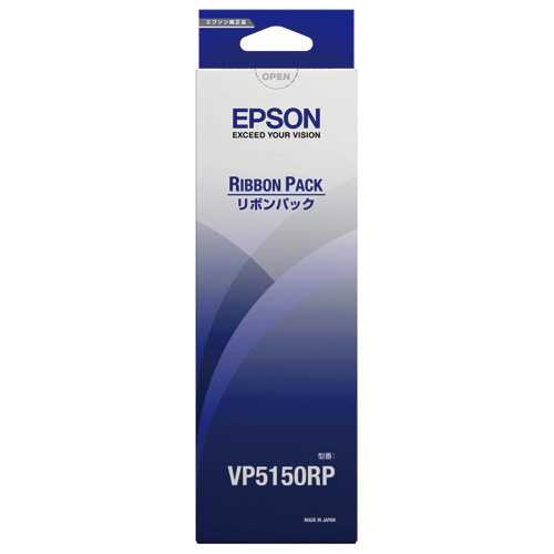 商品名 リボンパック VP5150RP 黒詰替用 商品番号 VP5150RP 仕様 ■メーカー：エプソン■対応カートリッジ：VP－5150F／6000／6200■仕様：リボンカセット■種別：純正品■入数：1本 JANコード 49659571...