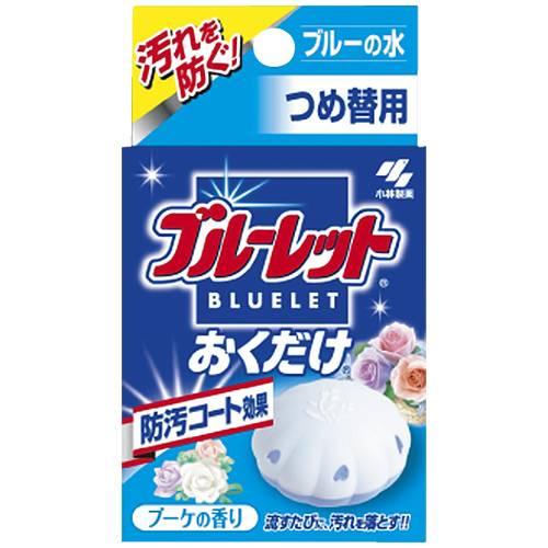 商品名 ブルーレットおくだけ 詰替用 ブーケ 商品番号 仕様 ■ブーケの香り■詰替え用■ブルーの水 JANコード 4987072332238上から芳香、下から洗浄のダブル効果。手洗いタンクの穴に差し込む、トイレ用の芳香剤「ブルーレットおくだ...