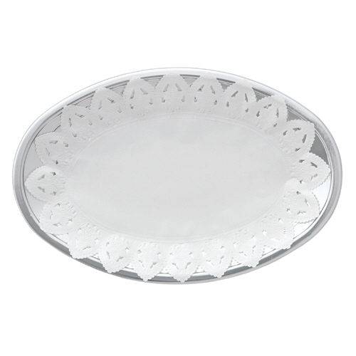 商品名 パーティプレート(M)3枚入 商品番号 仕様 ■M■外形寸法：幅390×奥250×高25mm■入数：3枚 JANコード 4973631583807盛りつけにも便利な横長の大皿。3枚パック。