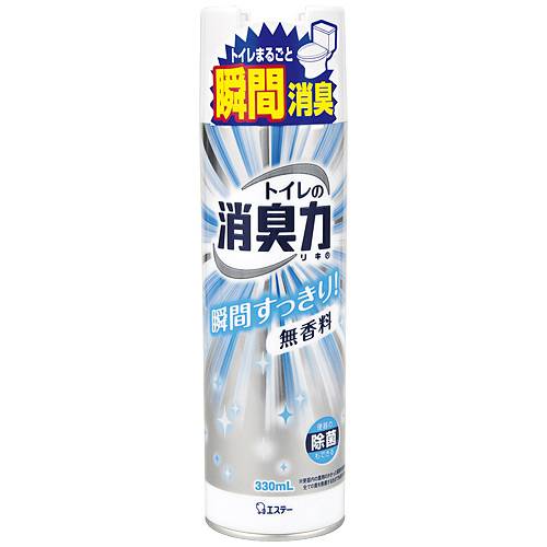 商品名 トイレの消臭力スプレー 無香料 商品番号 11227 仕様 ■香り：無香料■成分：植物抽出消臭剤・香料・抗菌剤・エタノール■1回1秒のスプレーで約250回■除菌剤配合■内容量：330ml JANコード 4901070112272トイ...
