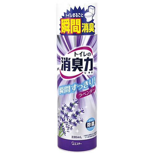 商品名 トイレの消臭力スプレー ラベンダー6本 商品番号 11228 仕様 ■消臭剤■業務用パック■内容量：330ml■種別：ラベンダー■成分：植物抽出消臭剤、香料、除菌剤、エタノール■入数：6本 JANコードトイレのいやな臭いを1秒で瞬間消臭。