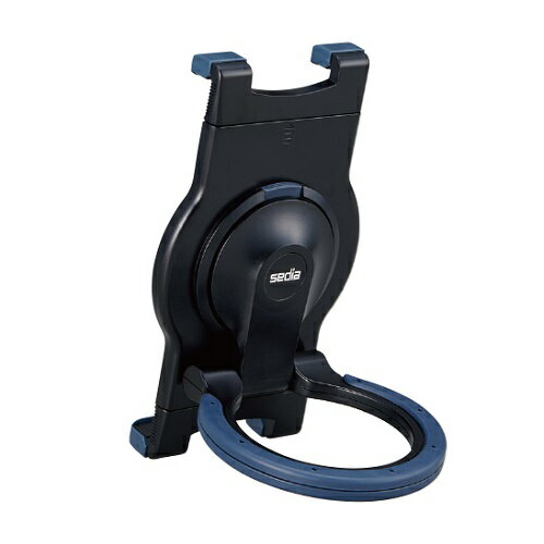 商品名【セキセイ】持ち運びや吊り下げにも便利！タブレットスタンド ＜ハンドルタイプ＞ 商品番号TBS-1111-60 カラーブラック 仕様 ■本体サイズ：幅106・奥行133(伸縮)・高さ185mm ■重量：約200g ■対応機種：7～10...