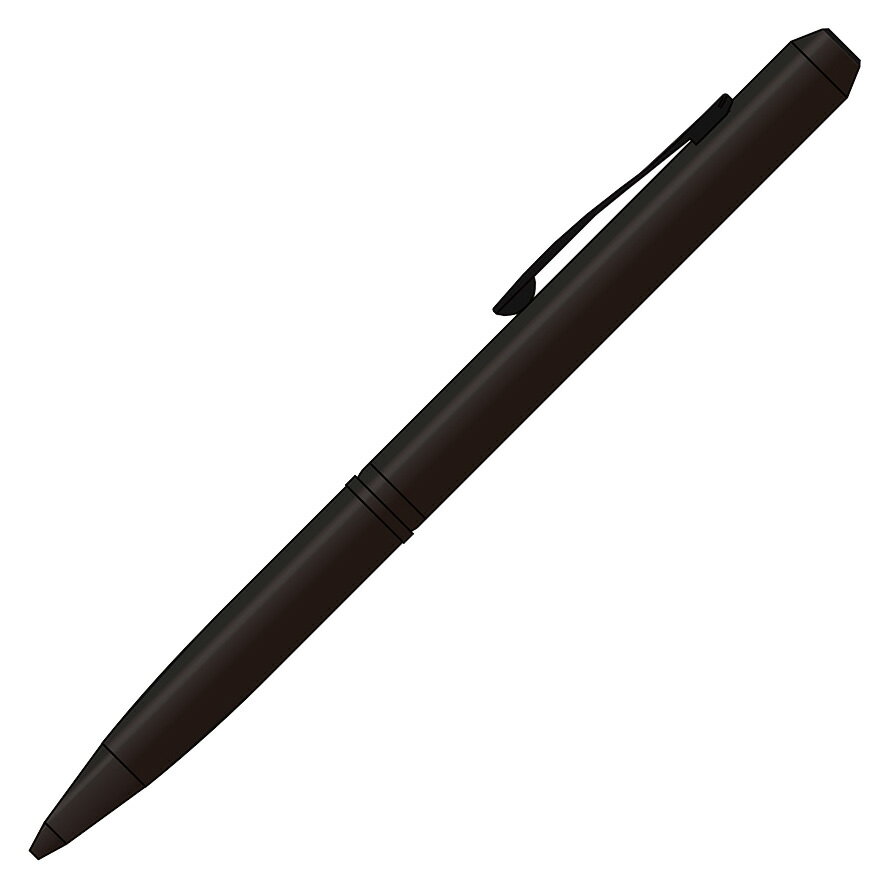 商品名Side Knock(サイドノック) ボールペン 商品番号KSK-BP-BK カラーブラック 仕様 素材・原材料：真鍮、鉄 商品本体サイズ：幅170×縦43×奥行23mm 仕様：(インク)油性、(インク色)黒、(ボール径)0.7mm ...