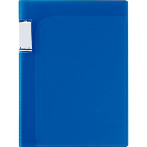 コバルトブルー ローズ ライトグリーン クリア 商品名アクティフV 4ポケットフォルダーA4 商品番号ACT-5904-14 規格A4 カラーコバルトブルー 仕様本体サイズ：W237×H320×D5mm（マチ幅最大10mm）規格：A4サイズ...