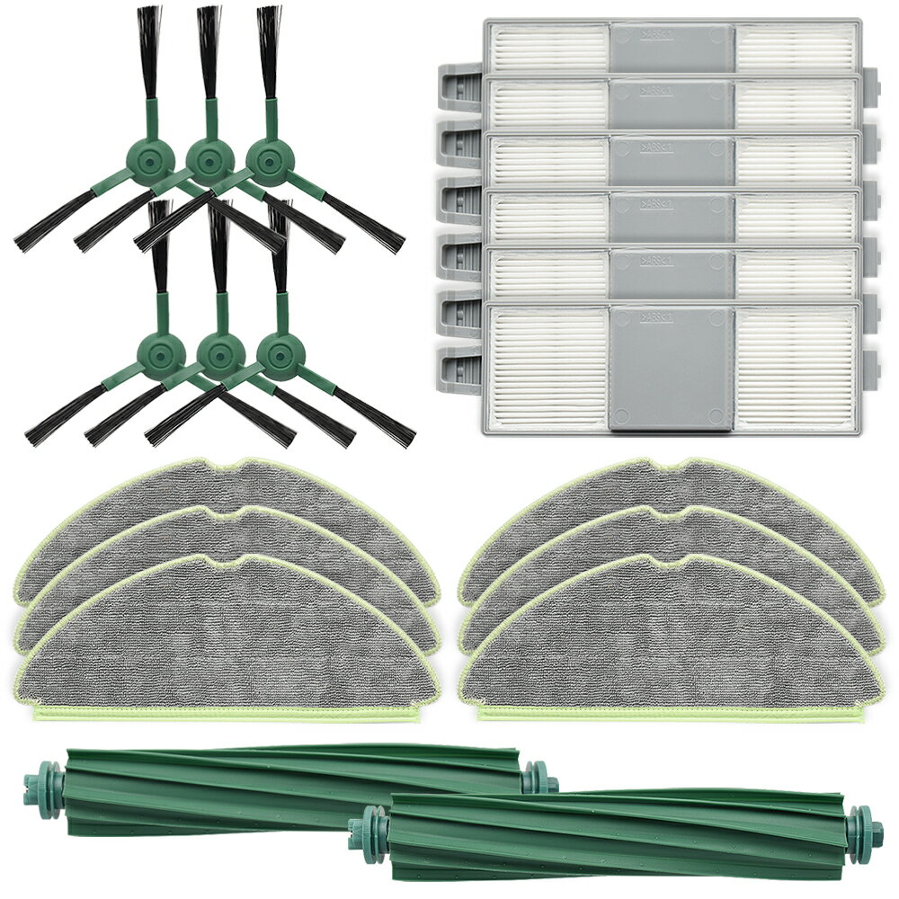 ※当商品はノーブランド品(互換品)です。メーカー純正品(正規品)ではございません。※ご覧になる環境によって、画像と実際の商品の色味が異なる場合がございます。 ダストカットフィルター 》 アクションブラシ 》 モップパット 》 交換パーツ3点...