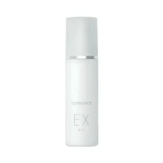 商品名 コモエースEX ミルク 内容量 100mL　※朝晩使用で約1ヶ月分 使用量目安 2プッシュ 特徴 なめらかなミルクがすっと溶け込む。モイスチュアバランスを整えて、ふっくらみずみずしい肌へ。 ◎無香料 ◎弱酸性 ◎アレルギーテスト済※...