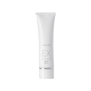 商品名 コモエースEX UVクリーム 内容量 30g　※約1ヶ月分 使用量目安 パール粒大 特徴 SPF 25／PA+++ 潤しながら毎日のUVケアができる肌にやさしい日焼け止め。のびがよく化粧下地にもおすすめ。 ◎無香料 ◎無添加／紫外線...