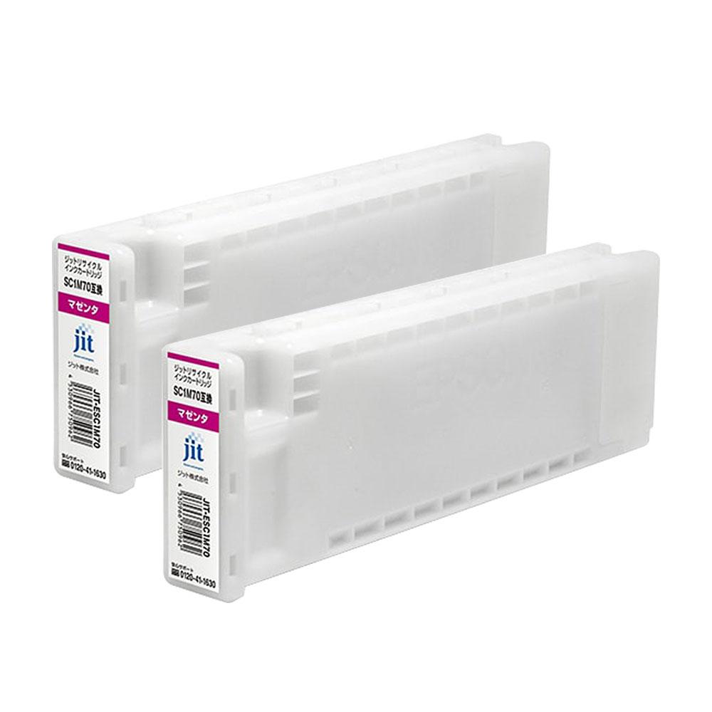 ● 商品の詳細EPSON/エプソン SC1M70対応 ジット リサイクルインク マゼンタ 2本セット ● 配送方法・送料・お支払方法・配送方法　宅配便 ・送料　　　　無料 ※沖縄・離島・一部地域 お届け不可 ※代金引換はご利用になれませんの...