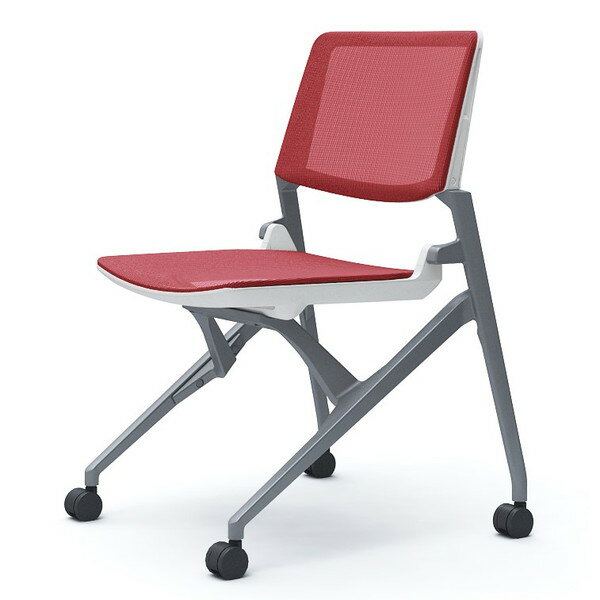 ■ 商品スペックシャープなフレーム、しなやかな座り心地、使いやすさへの配慮を兼ね備えたミーティングチェア「Marca(マルカ)」。■ゆったりと座れるワイドメッシュの座面。座面幅は広めの450mm、フレームの上で張ったメッシュがしなやかに体を...