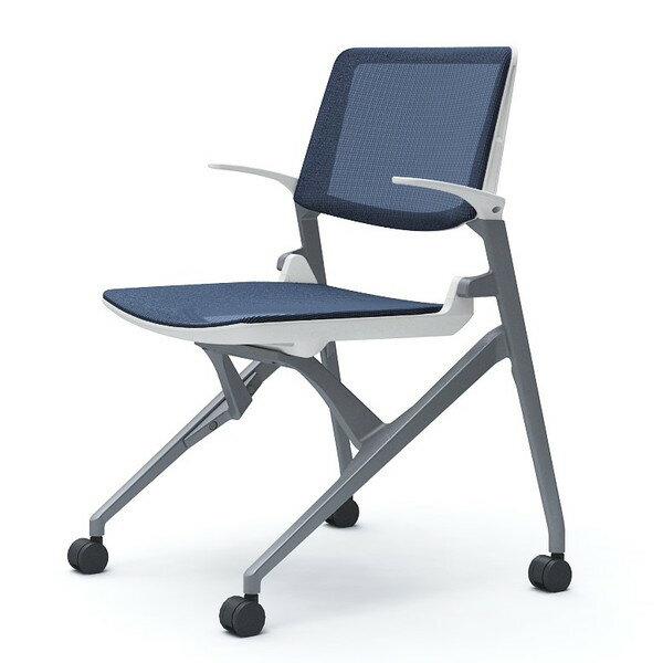 ■ 商品スペックシャープなフレーム、しなやかな座り心地、使いやすさへの配慮を兼ね備えたミーティングチェア「Marca(マルカ)」。■ゆったりと座れるワイドメッシュの座面。座面幅は広めの450mm、フレームの上で張ったメッシュがしなやかに体を...