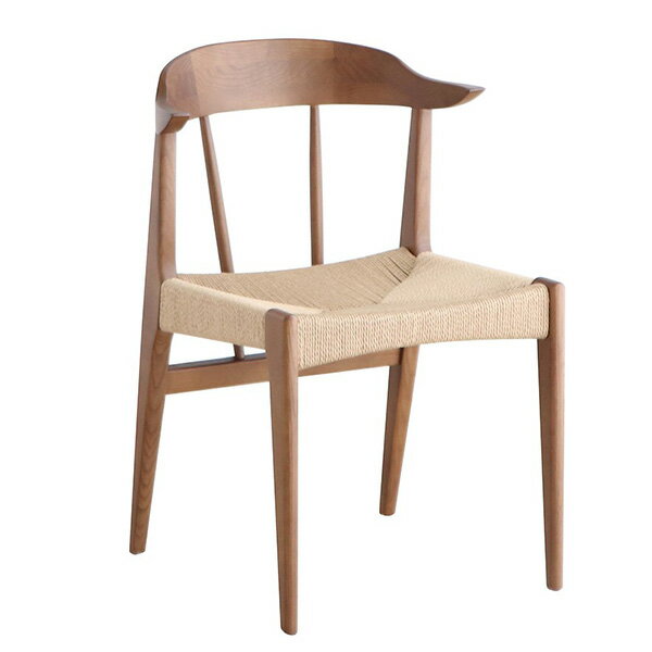 ■ 商品スペック質感のあるアッシュ無垢材と、座面にペーパーコードを使ったおしゃれで軽やかなデザインチェア。密度の高いペーパーコードの編み込みが、程よい弾力でお尻にフィットします。中央に向けて自然なカーブをつけることで、太もも裏が痛くなりづら...