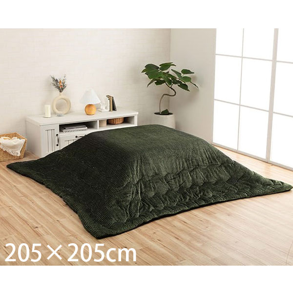 ■ 商品スペックどんなお部屋にもコーディネートしやすいコーデュロイ調のこたつ掛け布団です。中綿には抗菌防臭機能付きの綿を使用しています。裏地には肌触りなめらかなフランネル生地を使用しています。薄手なのでコンパクトに収納できます。洗濯機で丸洗...