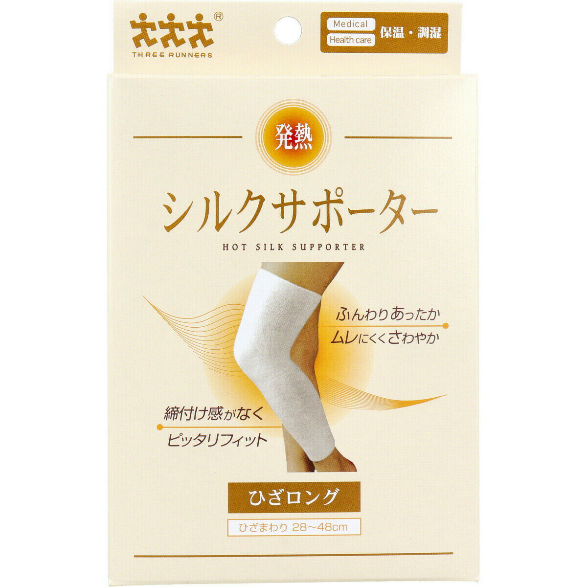 商品情報 サイズ・容量個装サイズ：105X168X26mm個装重量：約80g内容量：1枚入製造国：日本規格【サイズ】ひざまわり：28〜48cm【素材表示】絹・アクリル・ポリエステル・毛・ポリウレタン・ナイロン【ご使用上の注意】・突起物のある...