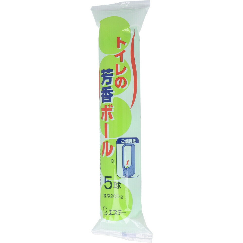 商品情報サイズ・容量個装サイズ：60X233X38mm個装重量：約205g内容量：5球(標準：200g)製造国：日本規格【品名】芳香・消臭剤【用途】男子便器用【成分】パラジクロルベンゼン、香料【有効期間】約1〜2ヵ月(使用状況により異なりま...