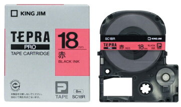 メーカー希望小売価格はメーカーカタログに基づいて掲載しています「テプラ」(TEPRA PRO)　PRO対応シリーズ 18mmカートリッジ 用途 　ビデオテープのタイトルなど 対応機種 　SR930 印刷行数 　7行 用途 　ビデオテープのタ...