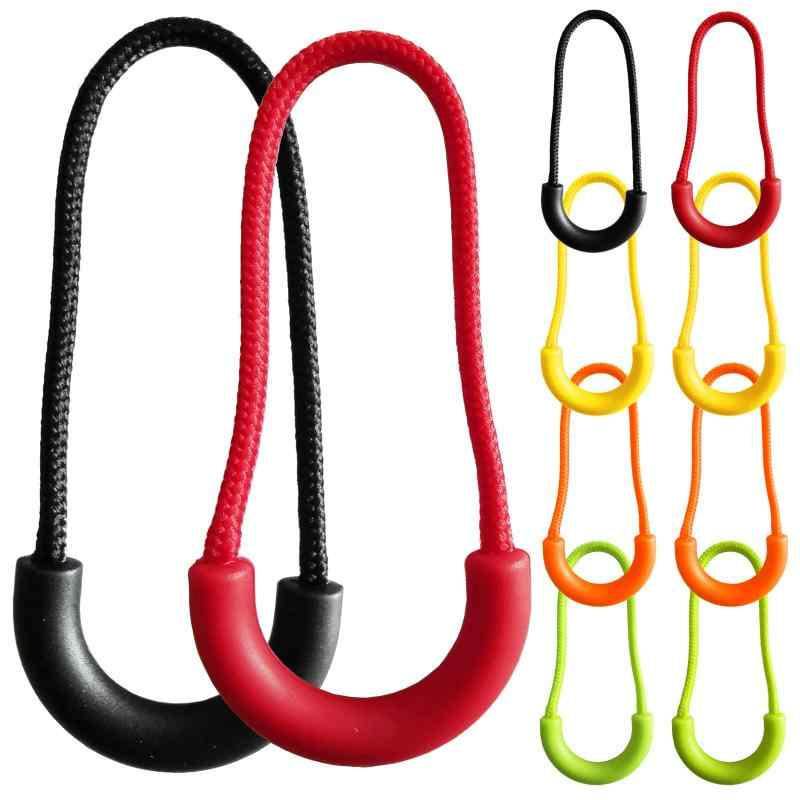 10個セット ジッパープル ジッパータブ ファスナー 引き手 交換用ジッパープル 引きやすい 大きめザック バックパック/衣類/テント/寝袋用 取付簡単 実用的ファスナーパーツ ブラック仕様：材質：PP　色：ブラック イェロー オレンジ レ...
