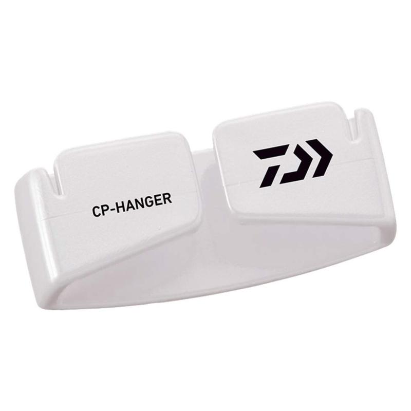 ダイワ(DAIWA) CPハンガー ライトグレー 866880 2個セットCPハンガー●取り付けの簡単な両面テープ付き。●エサ箱・ビニール袋・タオル・ハサミなど、パッと使いたい物をセットしておくと便利。写真はハサミ・タオル・エサ箱の取り付け...