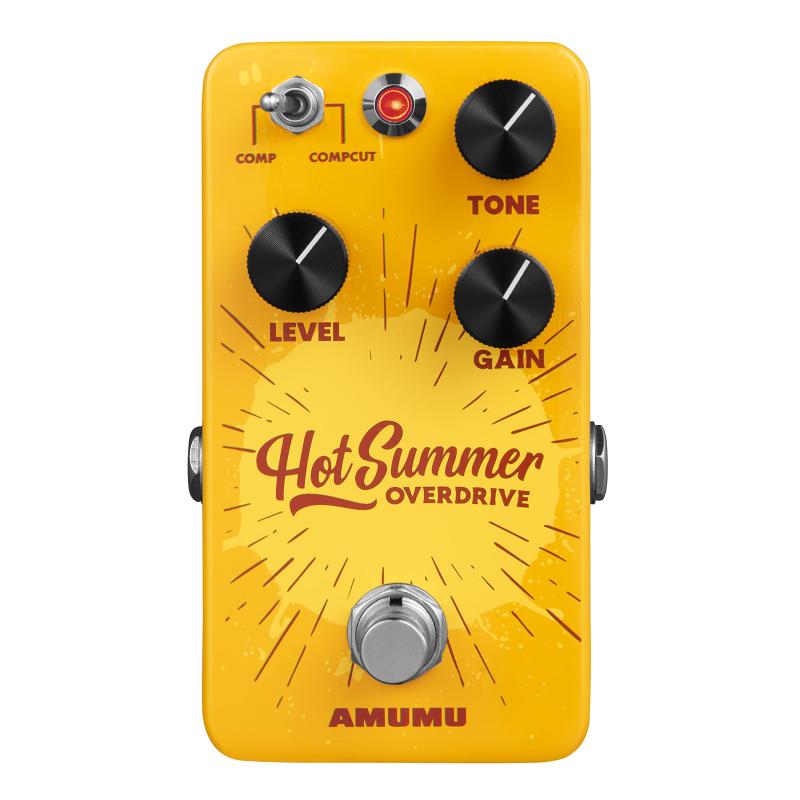 AM HOT SUMMER Overdrive Guitar ects Pedal HandmadeFully handmade and very versatile overdrive pedalTwo frequency clippin...