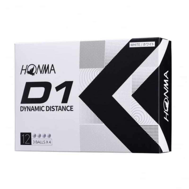 ホンマ HONMA D1 2022 モデル BT2201 WH ホワイト 3ダース(36球入) ゴルフ 公認球 HONMA