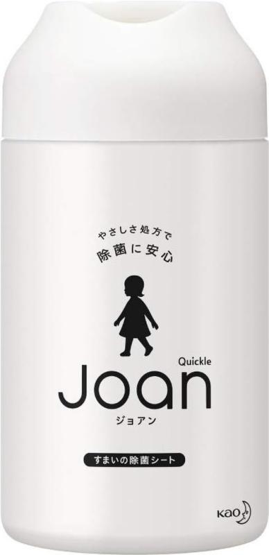 クイックル Joan(ジョアン) 除菌シート ノンアルコール 無香料 ウェットティッシュ 日本製 本体 70枚入商品サイズ (幅×奥行×高さ) :9.7cmx7cmx18.5cm内容量:70 枚