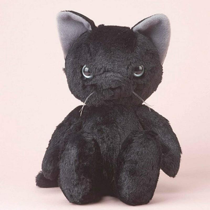 トレンドマスター なでると鳴くぬいぐるみ なでなでシリーズ なでなでねこちゃんSTD2 くろちゃん 猫好き 黒猫本物の猫の声を使用: 音声は全て本物の猫の声を使用しています。製造国: 中国製選べる4種類の猫: クロ、シャム、ペルシャ、ロシア...