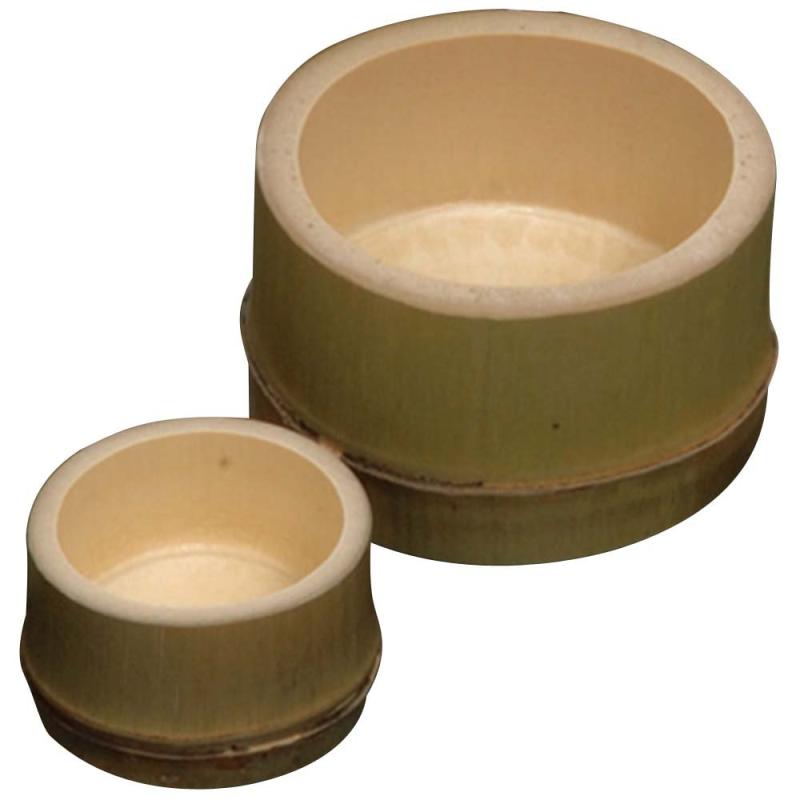 山下工芸(Yamasita craft) 日本製 青竹丸チョコ 平 大 18030900和食料理店の業務用の器として製作された手作りの天然素材製品です。食卓の演出用として、ご使用いただけます。自然素材が持つ温かみを形にして届ける「上質な日常...