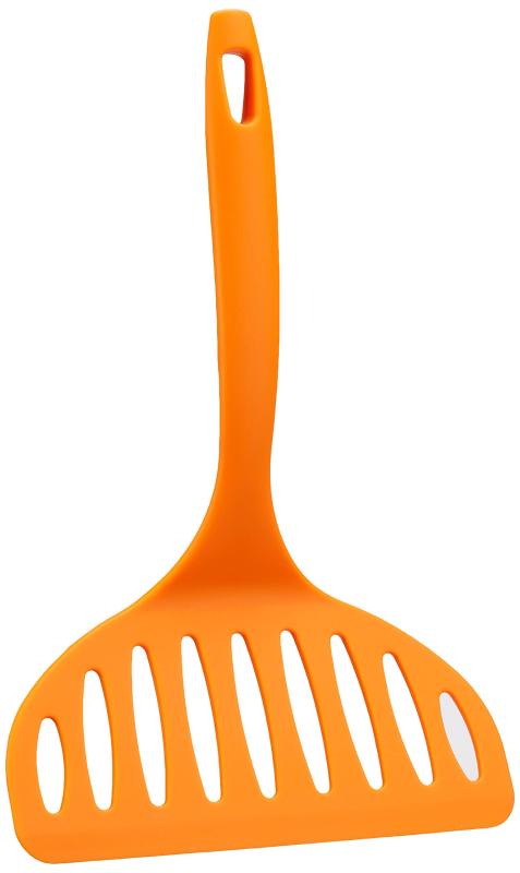 アルティス Home chef mini ジャンボターナー オレンジサイズ:約230x150mm本体重量:約60g素材・材質:66ナイロン原産国:日本耐熱温度:210℃