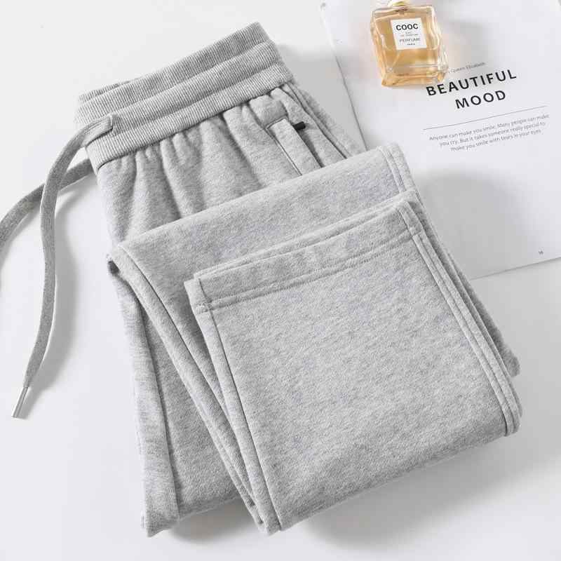 ・カラー展開: 浅灰色, 黒色, 酒红色, 粉红色, 咖啡色, 杏色・サイズ展開: S, M, L, XL, XXL, 3XL・素材: 綿・主な素材: 綿95%以上・スタイル: 简约风・スタイルタイプ: 街头潮人・パンツタイプ: 宽松型・ポ...