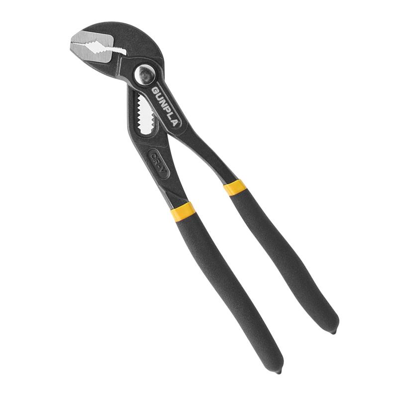 ウォーターポンプ プライヤー 250mm 12段調整構造 クイックリリース調整タイプ全長:250mm。最大口開き:約55mm。重量：357g材質：クロームバナジウム鋼12段調整仕様：12段階の調整可能で対象物をしっかり掴むことができます。よ...