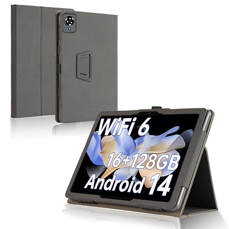 For OT11 ケース 保護ケース 高級PU レザー 全面保護 調節可能 衝突防止 防水防汚 薄型軽量 良い手触り 長持ち スタンド機能付き OT11 対応 タブレット ケース (ブラック)対応機種 OT11 専用カバーです。誤発注のおそ...