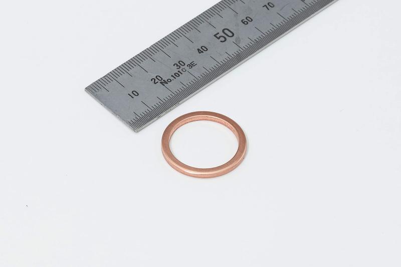 キジマ(Kijima) ワッシャー ドレンワッシャー 輸入車系 KTM M22 P22×P27×t2.0 銅製 :58038017100対応 KTM-08710：58038017100対応サイズ:M22 P22×P27×t2.0銅製