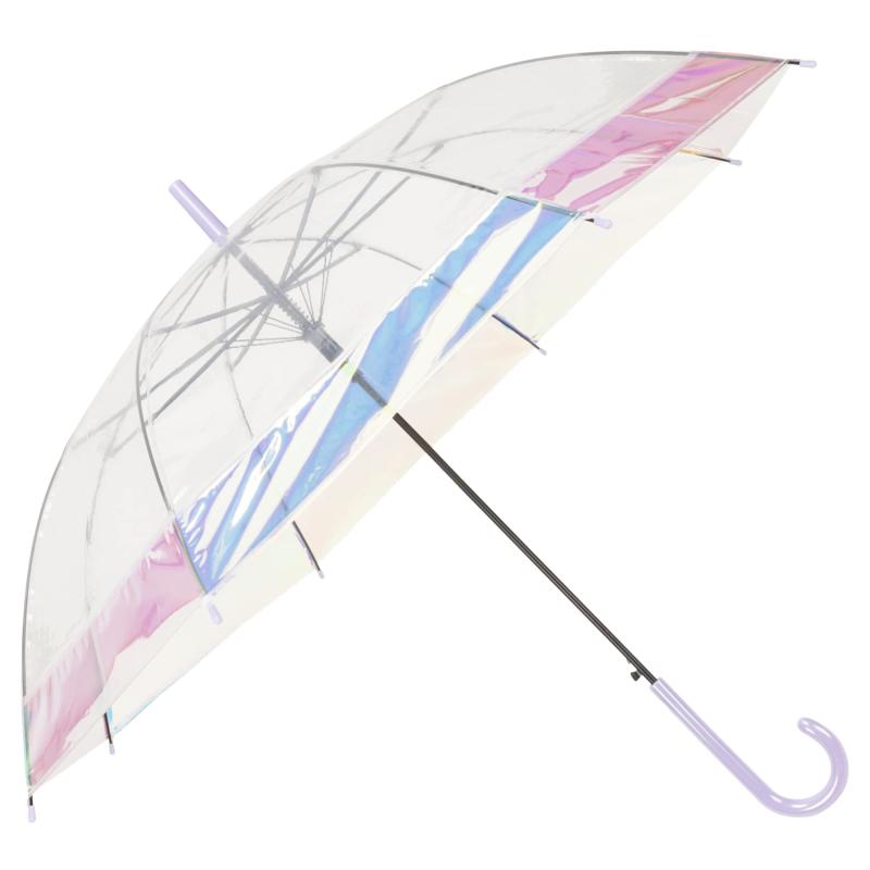 アスティ(Asty) 婦人 POEオーロラ切継ジャンプ長傘 透明 58cm×8R HL2358OPJP生産国:中国サイズ:約7.5×9.5×89cm生産国:中国開いた時の傘の直径:98cm<br>全長85cm<br>...