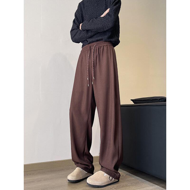 ・カテゴリ: カジュアルパンツ・スタイル: オフィス、アーバン・素材: ポリエステル95%以上・パンツスタイル: ワイドレッグ・丈: フルレングス・カラー展開: ブラック、カーキ・サイズ展開: M、L、XL、XXL、3XL、4XL、5XL・...