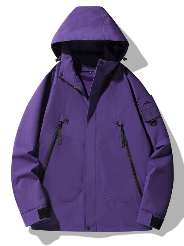 ・製品カテゴリ: 冲锋衣・機能: 透湿,防水,保温,耐摩耗,防風,吸湿発散,防汚・生地: ポリエステル・柄: 無地・適用対象: 男女兼用,カップル・スタイル: カーディガン・裏地: ポリエステル繊維・対象年齢: 成人・フード: 有り（取り外...