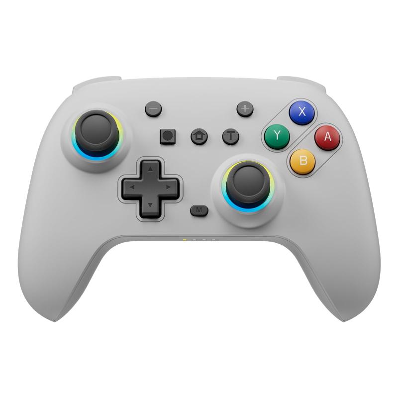 Switch コントローラー ワイヤレス ホール効果スティック RGBライト 背面ボタン付き スイッチ コントローラー TURBO連射 4段階振動調整 6軸ジャイロセンサー 800バッテリー Switch/Switch2/PC/Androi...