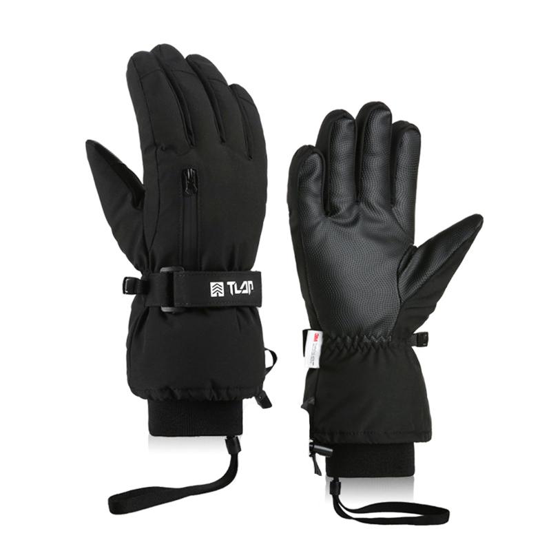 スキー グローブ メンズ 冬 スノー手袋 てぶくろ 暖かい 裏起毛 雪遊び 防寒防風 アウトドアグローブ スマホ対応 保温 厚手 滑り止め 防撥水加工 紛失防止 スノボー 自転車 通勤通学 登