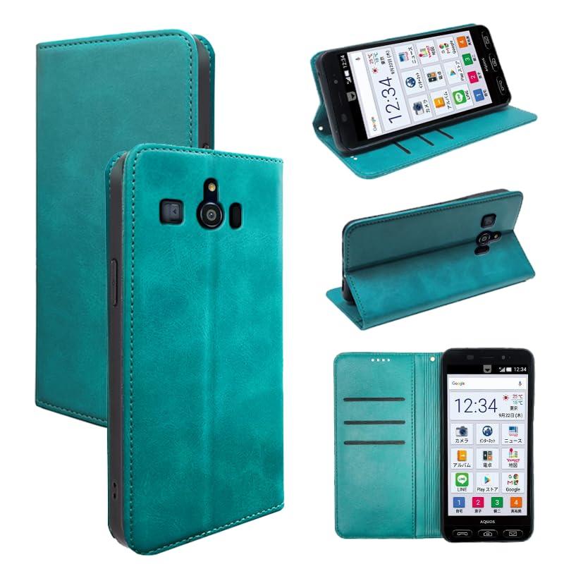 適用 シンプルスマホ4 ケース 手帳型 適用 SoftBank 707SH 704SH 手帳型ケース 適用 シンプルスマホ4 カバー 手帳型 PUレザー カード収納 財布型 耐衝撃 ケース マグネット スタンド機能付き 5色(適対応機種適用...