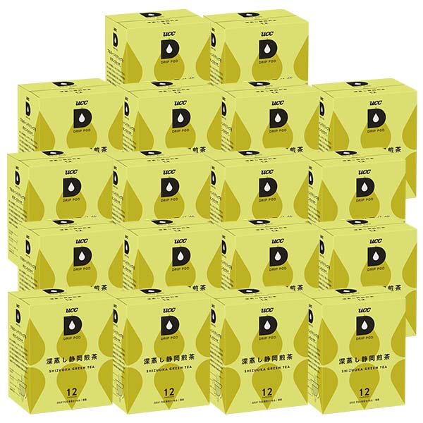 ＜＜ ITEM INFORMATION ＞＞ 商品名 UCC ドリップポッド DRIPPOD 専用カプセル 深蒸し静岡煎茶 12P 商品詳細 カプセルはUCC ドリップポッド システム専用です 世界農業遺産の茶草場農法で育てられた茶葉を使用...