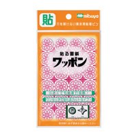 画びょうの使えない粗面にしっかり貼れます。カットしてあるのでその場ですぐ貼れる。隅々まで使用できます。強粘着で耐候性に優れている為、野外の大型ポスター等の貼り付けにおすすめです。●1パック入数：39片（丸形24片、ひし形15片）●寸法：丸形...