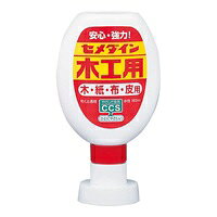 安全性の高い水性接着剤。乾燥後は透明になって、有機溶剤を使用せず、刃物を傷めずに切り削り加工ができます。木材などに強力な接着力を発揮（シックハウス対策品）。●木工用接着剤●スタンダードタイプ●容量：180mL●材質：酢酸ビニル樹脂系エマルジ...